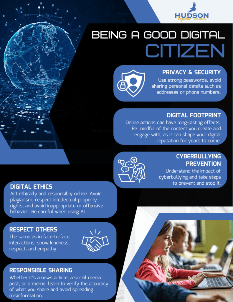 Being a Good Digital Citizen | Hudson City School District